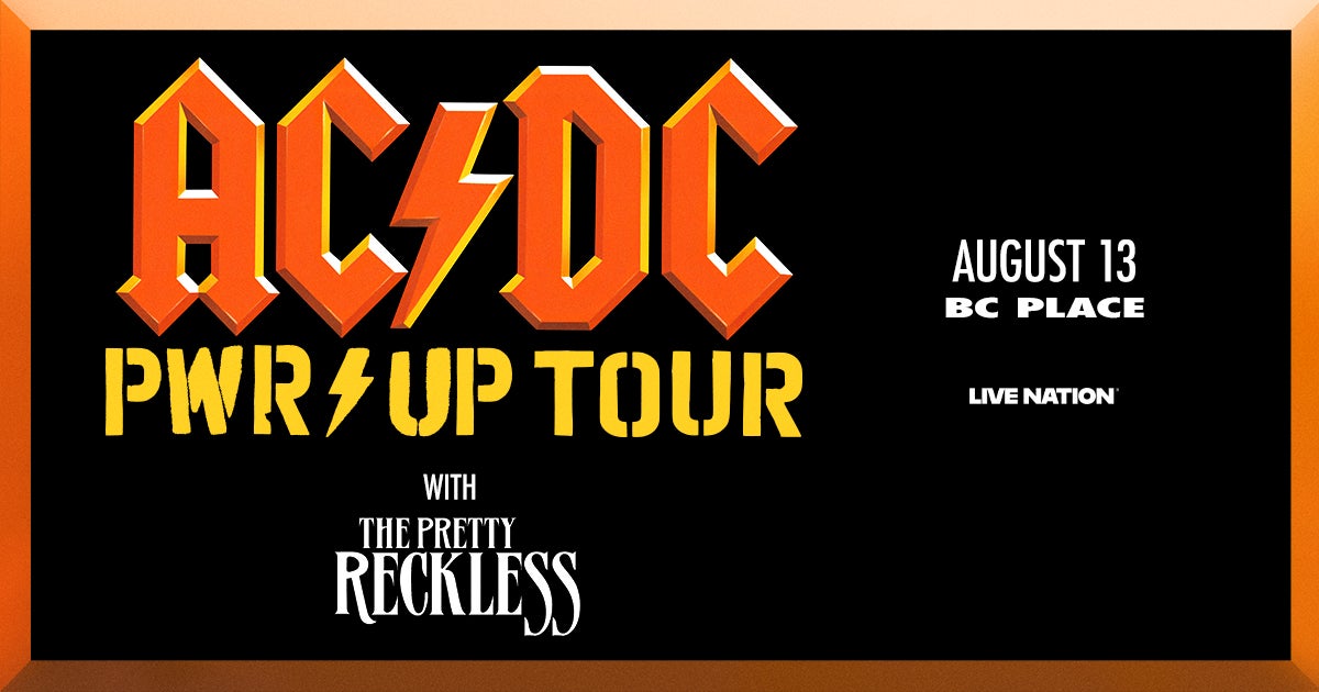AC/DC Power Up Tour – BC Place