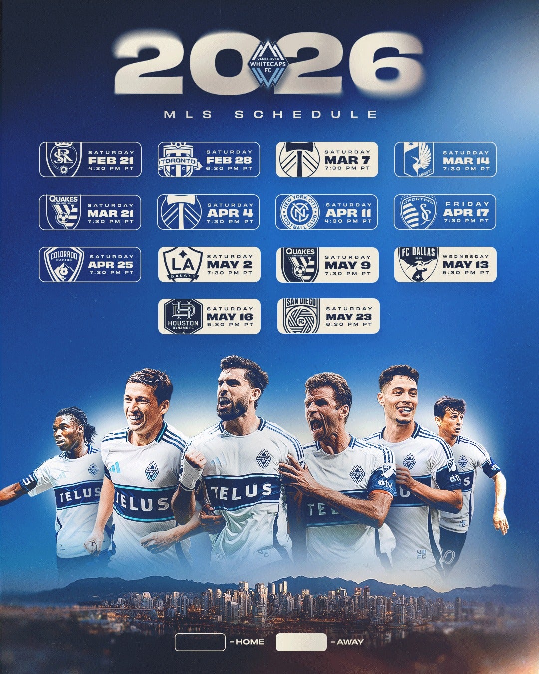 Vancouver Whitecaps FC vs. San Jose Earthquakes – BC Place